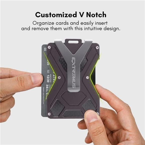 Bags | Money Clip Tactical Wallet Carbon Fiber Wallet Rfid Blocking ...